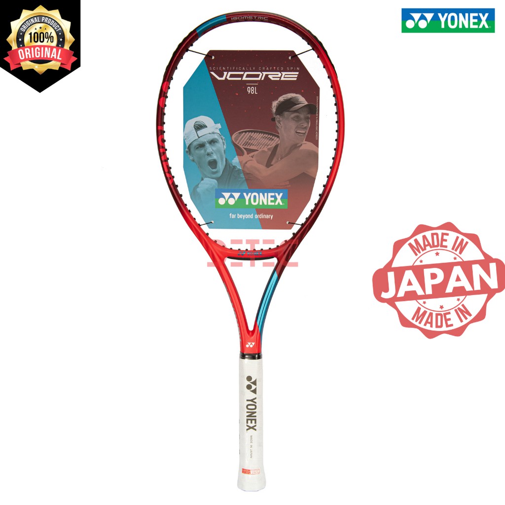 Yonex VCORE 98L 285g Tango red - raket tenis | Detec